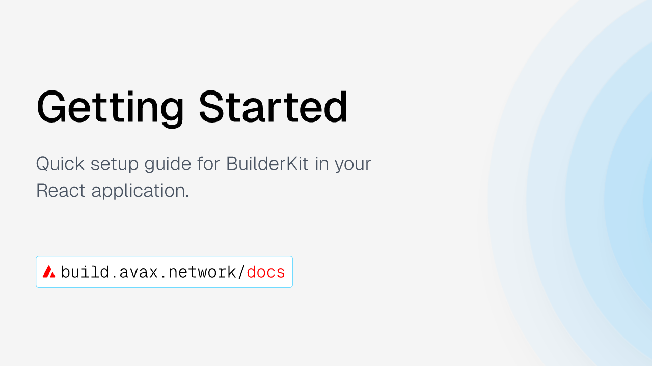 Getting Started | Avalanche Builder Hub Getting Started | Avalanche Builder Hub